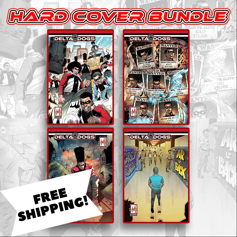 Delta Dogs Ultimate Bundle(Vol 1-4)(NEW)(BEST SELLER) – Millennial Comics